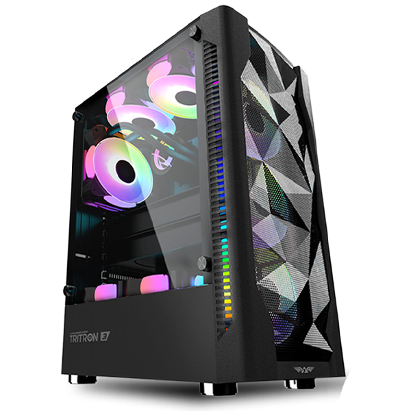 ARMAGGEDDON TRITRON 3 ATX GAMING CASE- TULIP COMPUTERS | BEST ONLINE ...