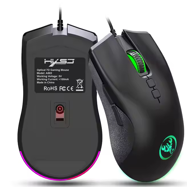 HXSJ A883 PROGRAMMABLE GAMING MOUSE- TULIP COMPUTERS | BEST ONLINE ...